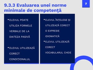 Grila de evaluare la Limba străină | PPTX