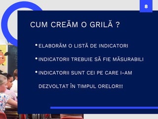 Grila de evaluare la Limba străină | PPTX