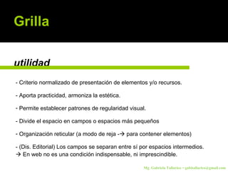 Grilla estructura | PPT