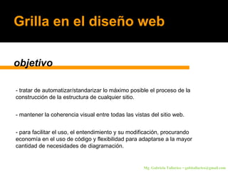 Grilla estructura | PPT