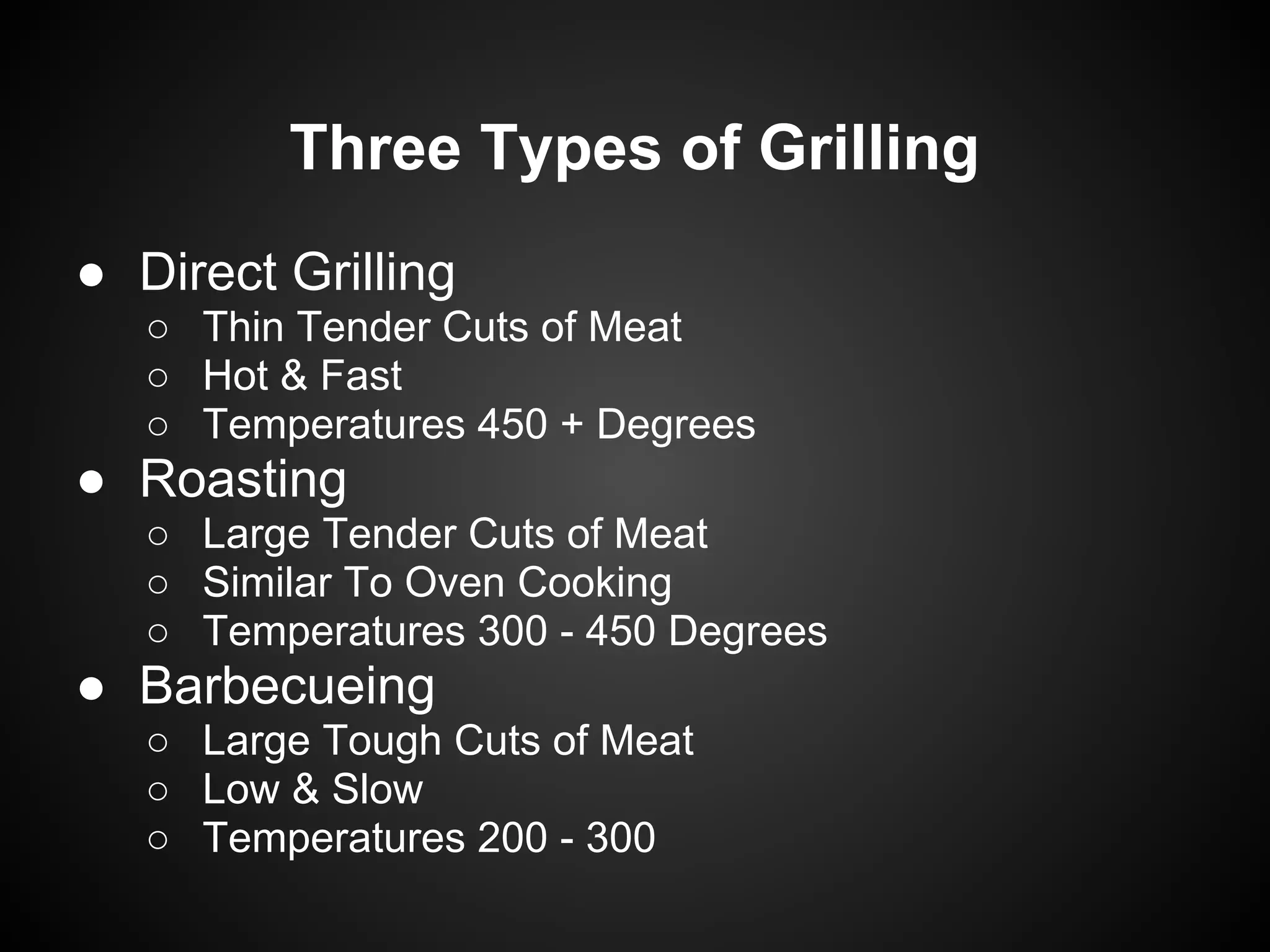 Grilling 101 lesson 1 | PPT