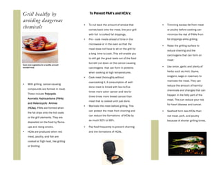 Healthy grilling | PDF | Barbecues and Grilling | Food & Drink