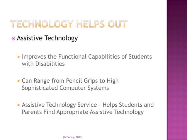 Grimball Module6 Assistive Technolgy Resources | PPTX