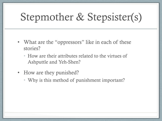 Ashputtle and Yeh-Shen | PDF