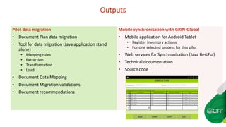 GRIN global pilot data migration for in vitro cassava collection at CIAT | PPTX | Databases ...
