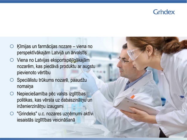 "Grindeks" Profesiju dienas skolēniem | PDF