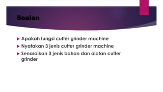 Grinder machine | PPT