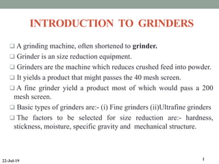 Grinders | PPTX