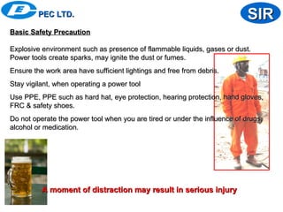 Grinder Safety training for construction | PPT