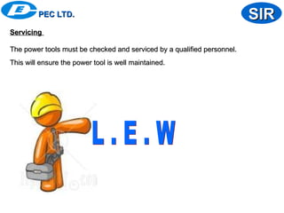 Grinder Safety training for construction | PPT