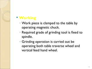 Grinding machining processes power point | PPT