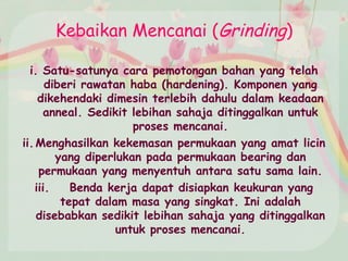PENGENALAN KEPADA MESIN GRINDING | PPT