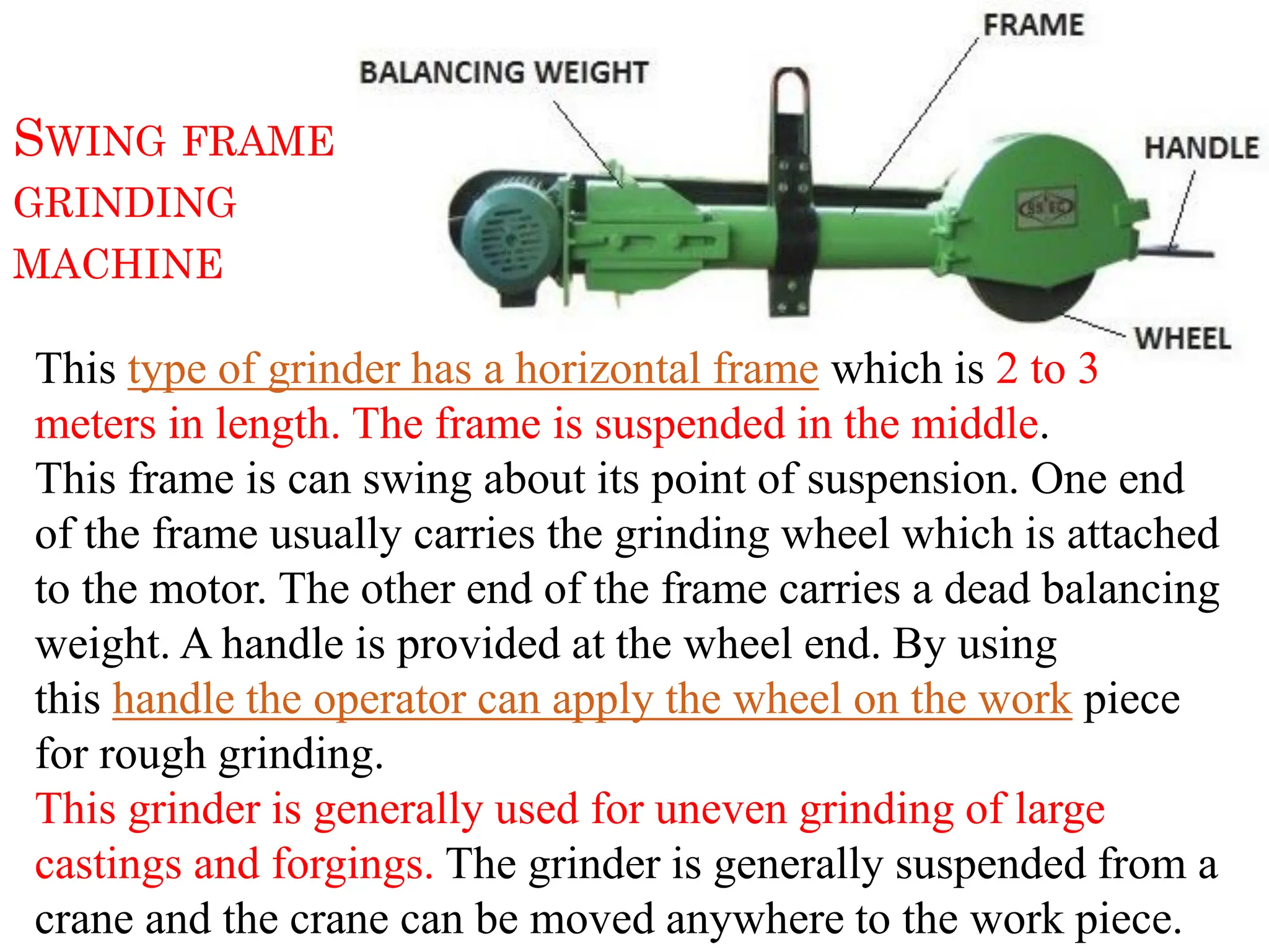 Grinding and Finishing processes mounting of grinding wheels Glazing ...