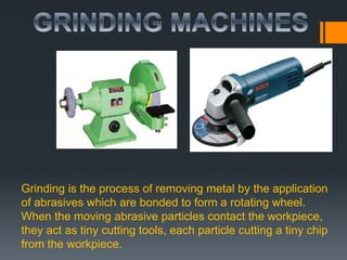Hand Grinding Machine Types