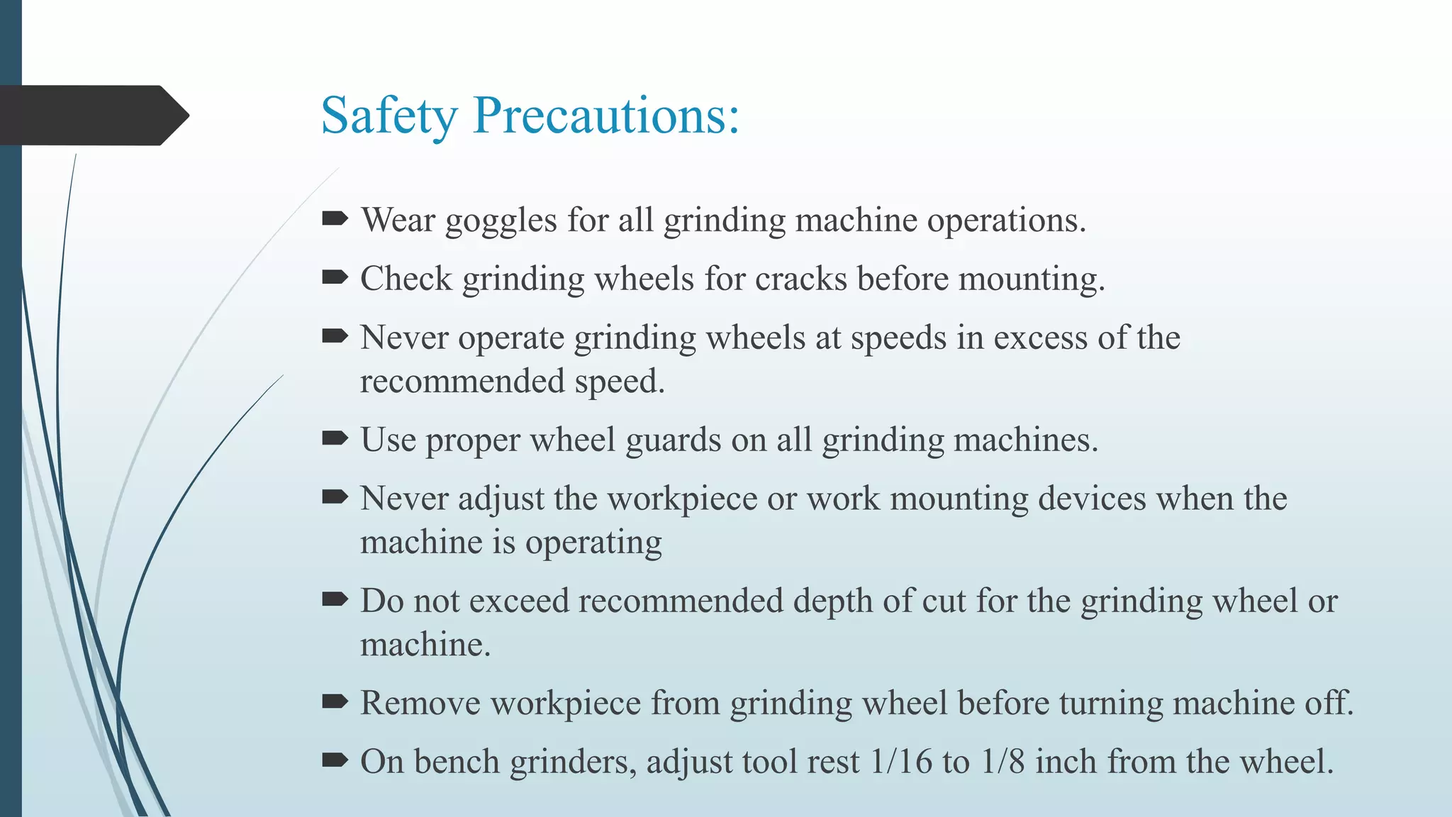 Grinding machine | PPTX