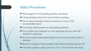 Grinding machine | PPTX