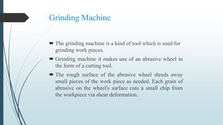 Grinding machine | PPTX