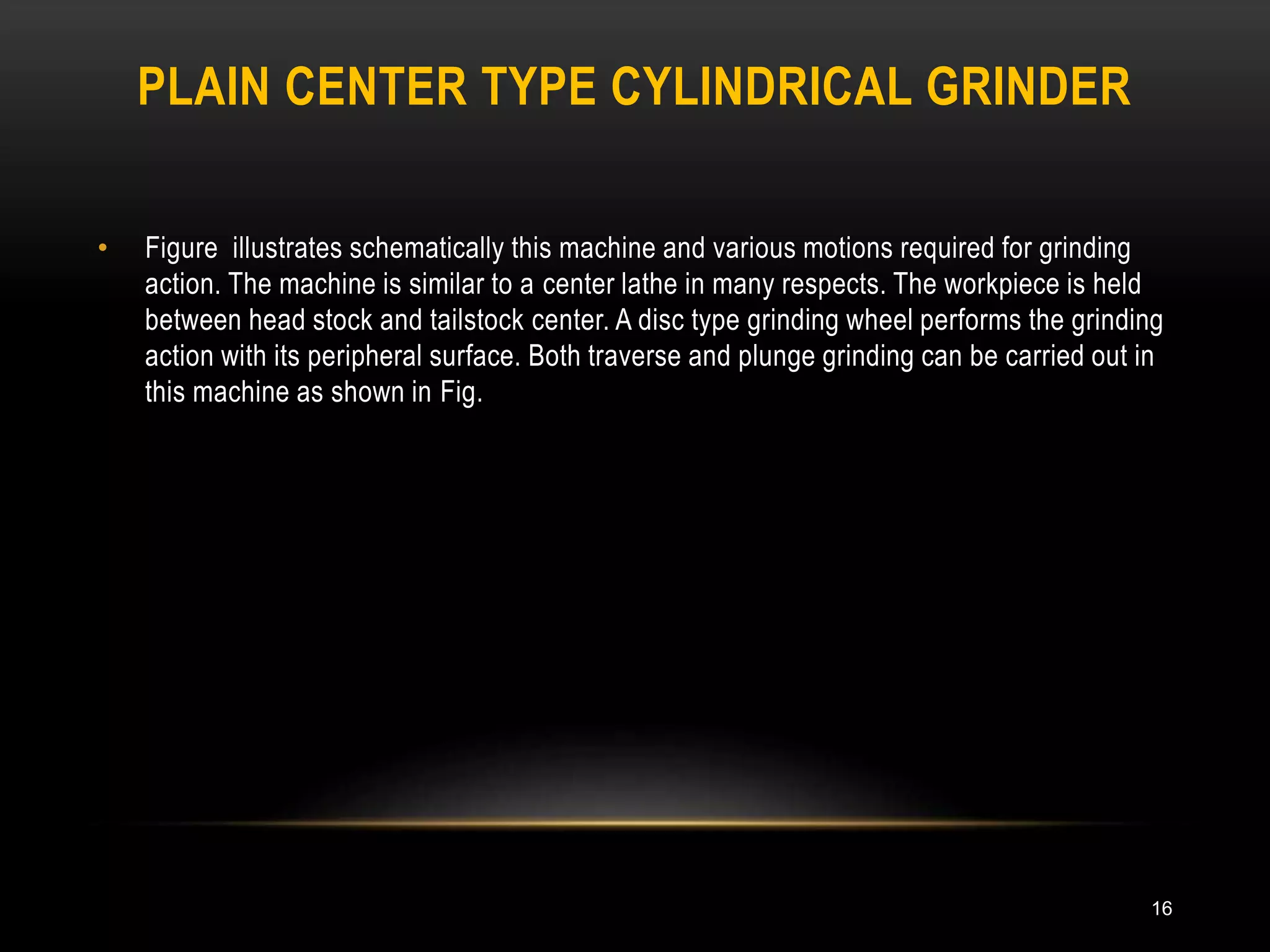 Grinding Machine PPT | PPT