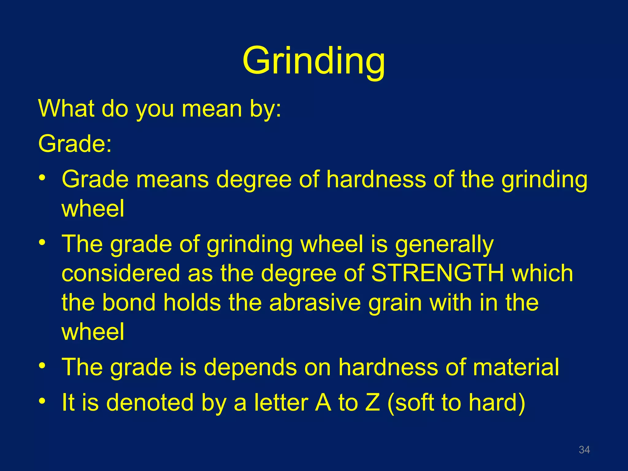 Grinding Machines | PPT