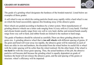Grinding machines and abrasives | PPT