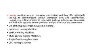 TYPES OF FINISHING GRINDING SURFACE GRINDIN | PPTX