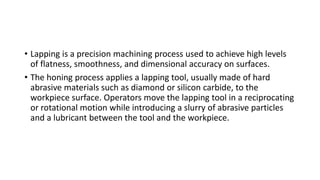 TYPES OF FINISHING GRINDING SURFACE GRINDIN | PPTX