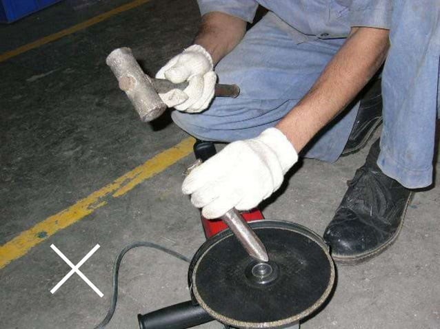 Grinding Safety .ppt for the training to grinders | PPT