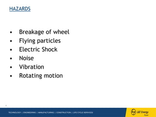 Grinding Safety .ppt for the training to grinders | PPT