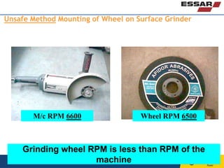 Grinding Safety .ppt for the training to grinders | PPT