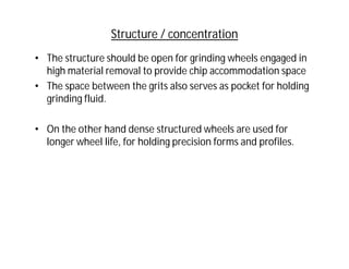 Grinding wheel designation and selection | PDF
