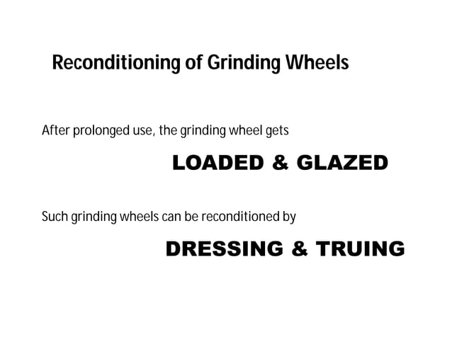 Grinding wheel designation and selection | PDF