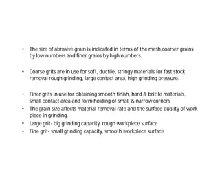 Grinding wheel designation and selection | PDF