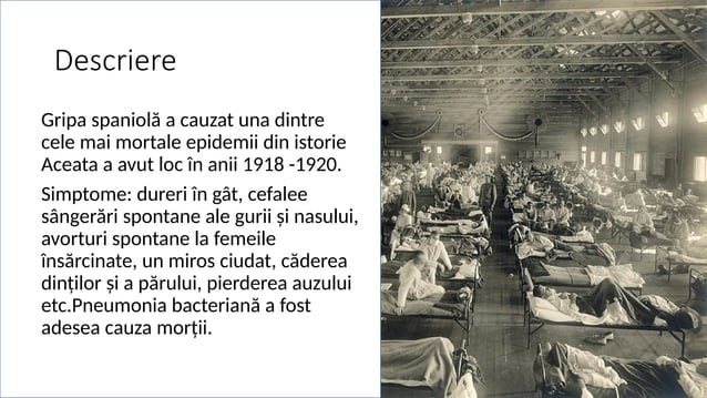 Gripa spaniolă .pptxxxxxxxxxxxxxxxxxx | PPTX