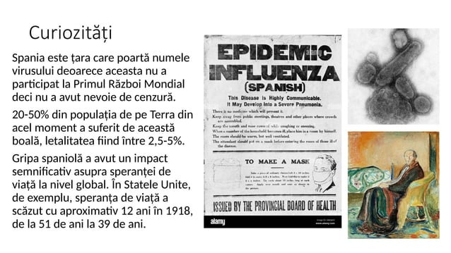 Gripa spaniolă .pptxxxxxxxxxxxxxxxxxx | PPTX