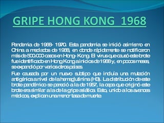 Gripe AsiáTica (1957) Diapositivas | PPT