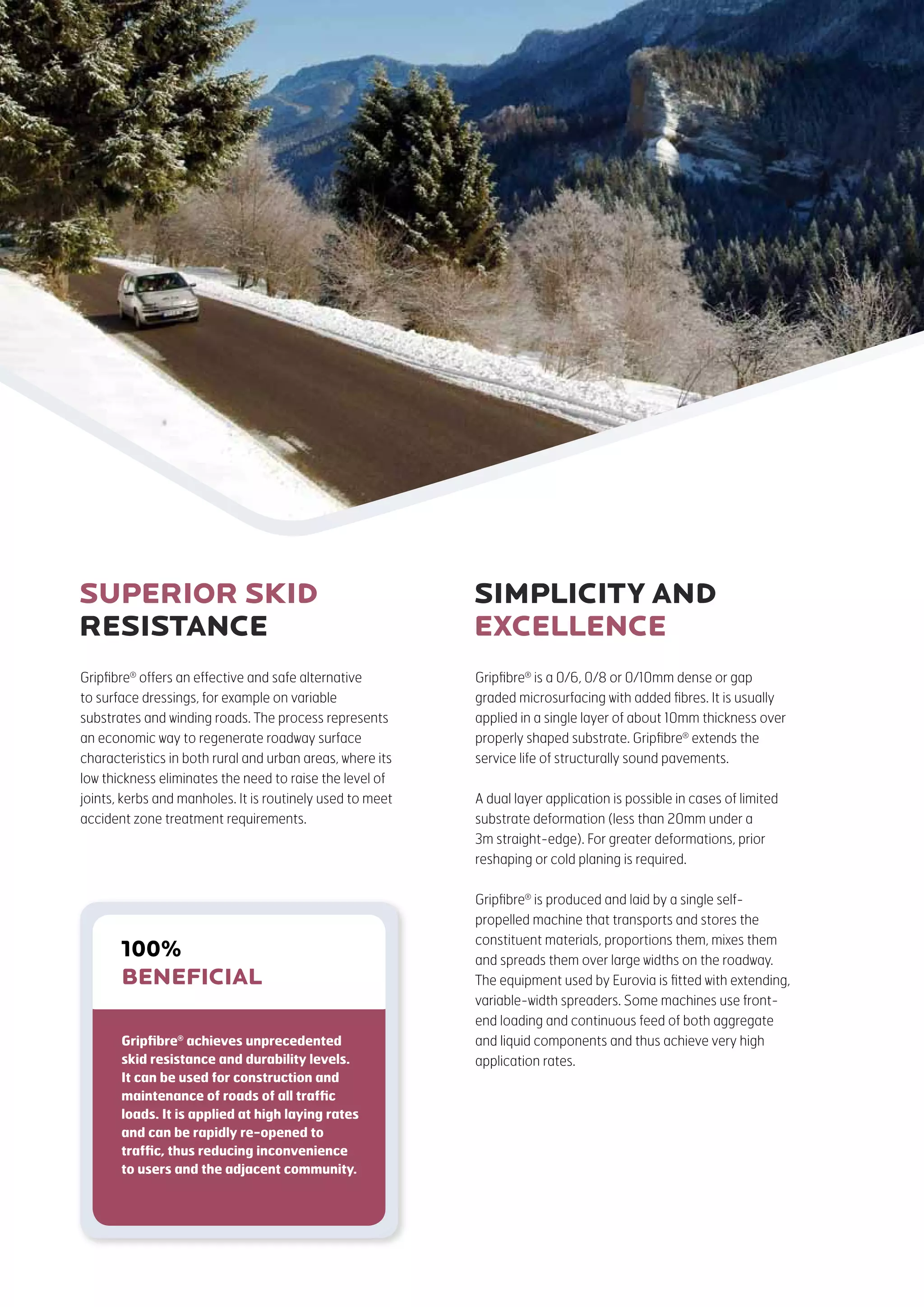 Gripfibre® - Strong skid resistance | PDF