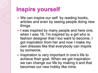 inspire yourself | PPTX