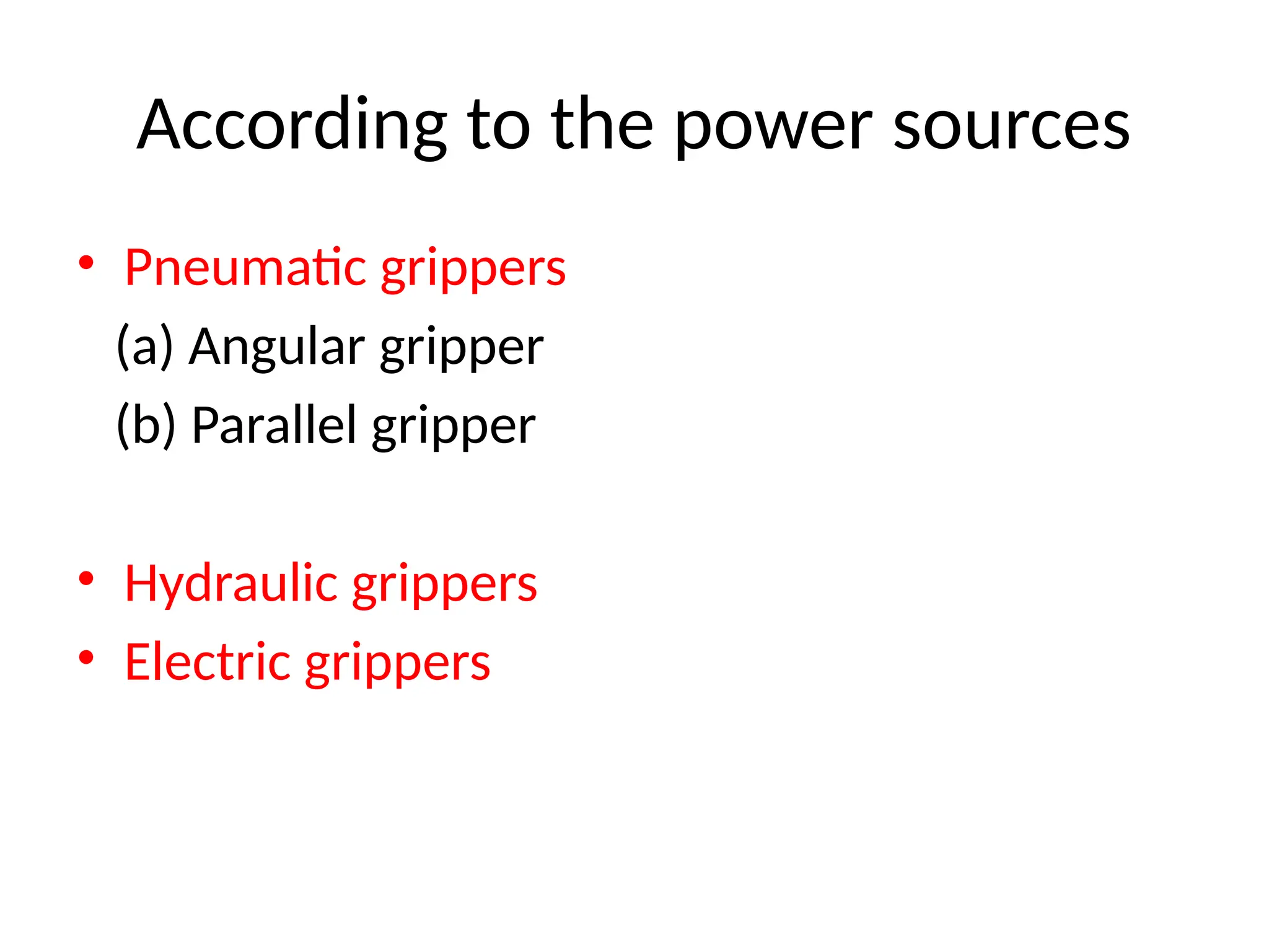 Gripper mechanism for Robotic arm design .ppt