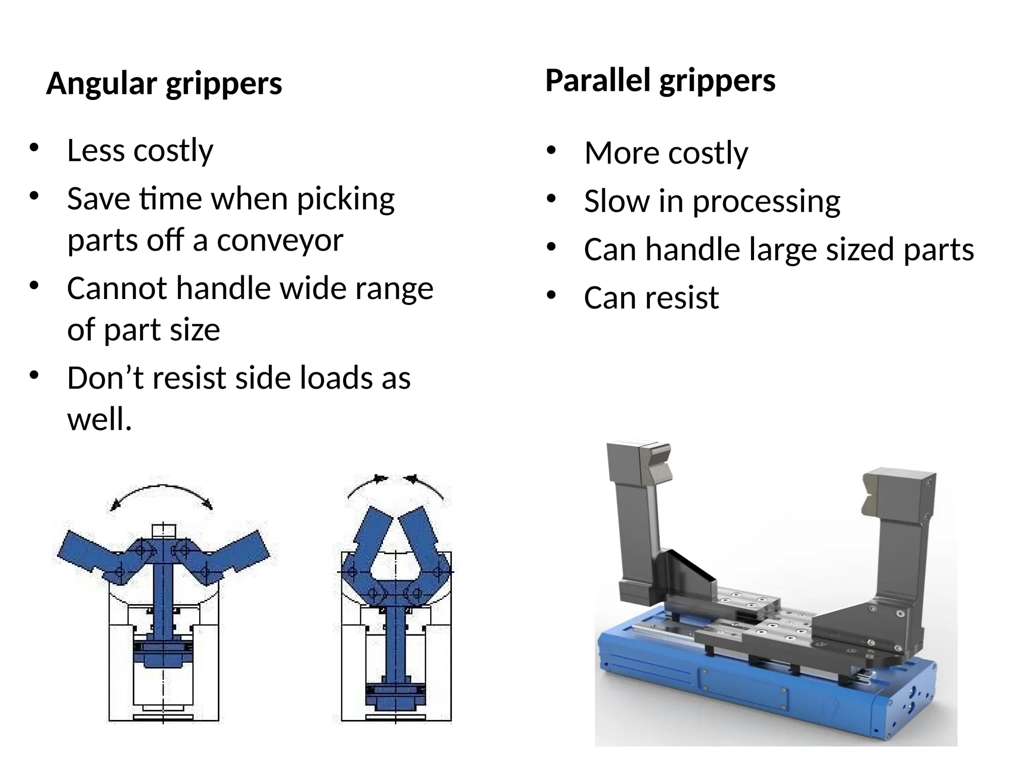 Gripper mechanism for Robotic arm design .ppt