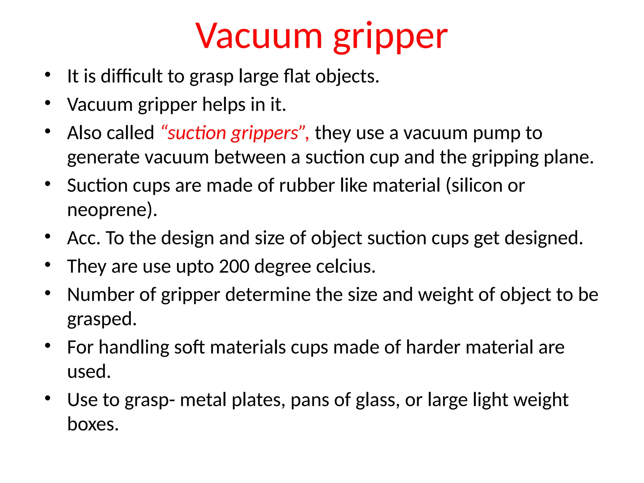 Gripper mechanism for Robotic arm design .ppt
