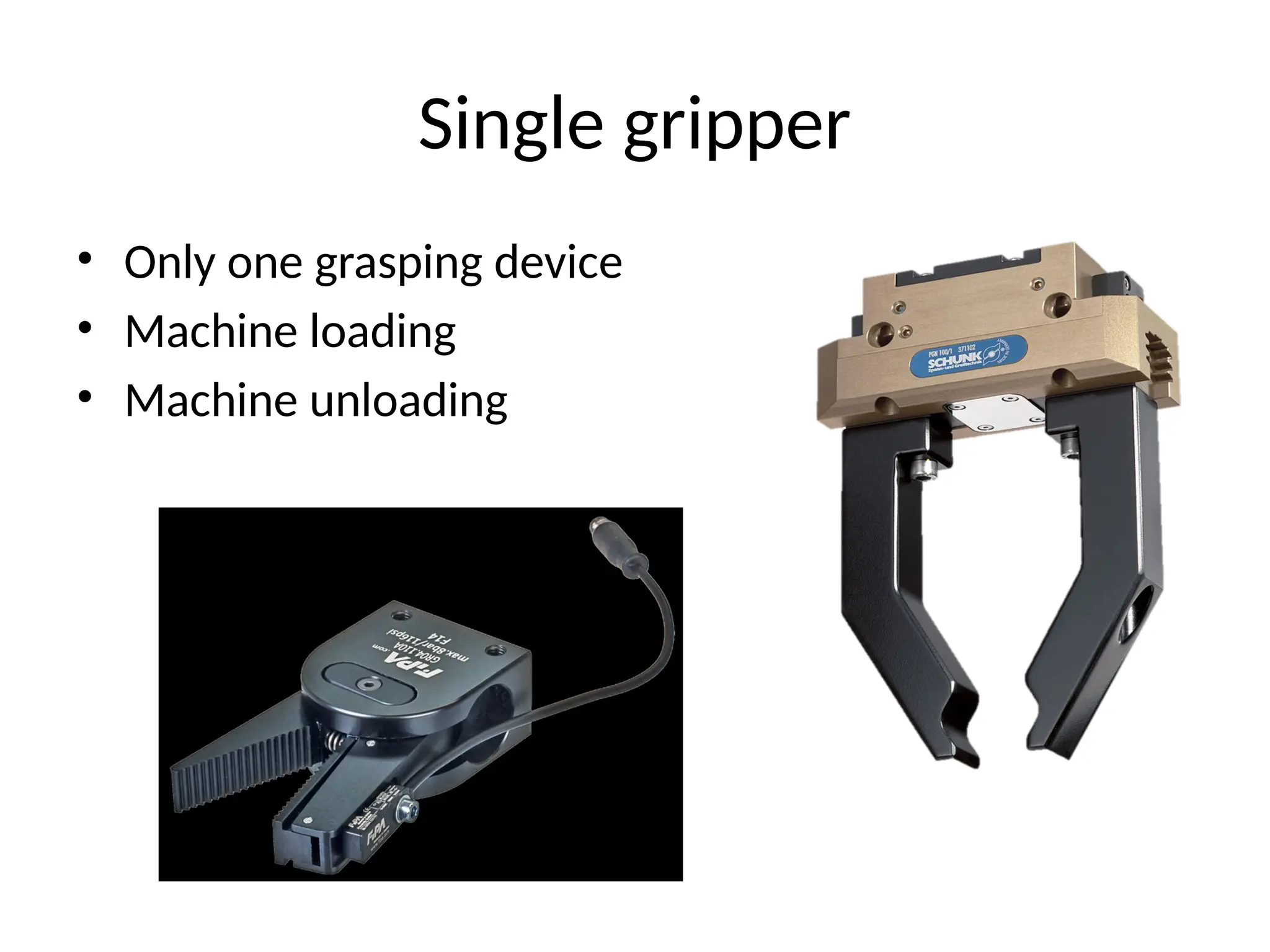 Gripper mechanism for Robotic arm design .ppt