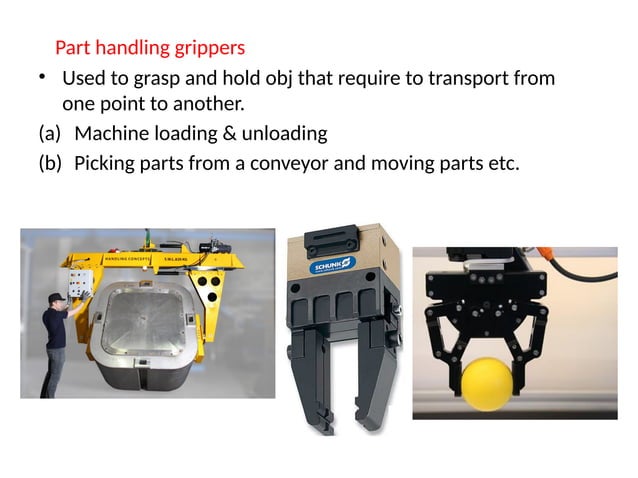 Gripper mechanism for Robotic arm design .ppt