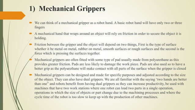 Grippers | PPTX