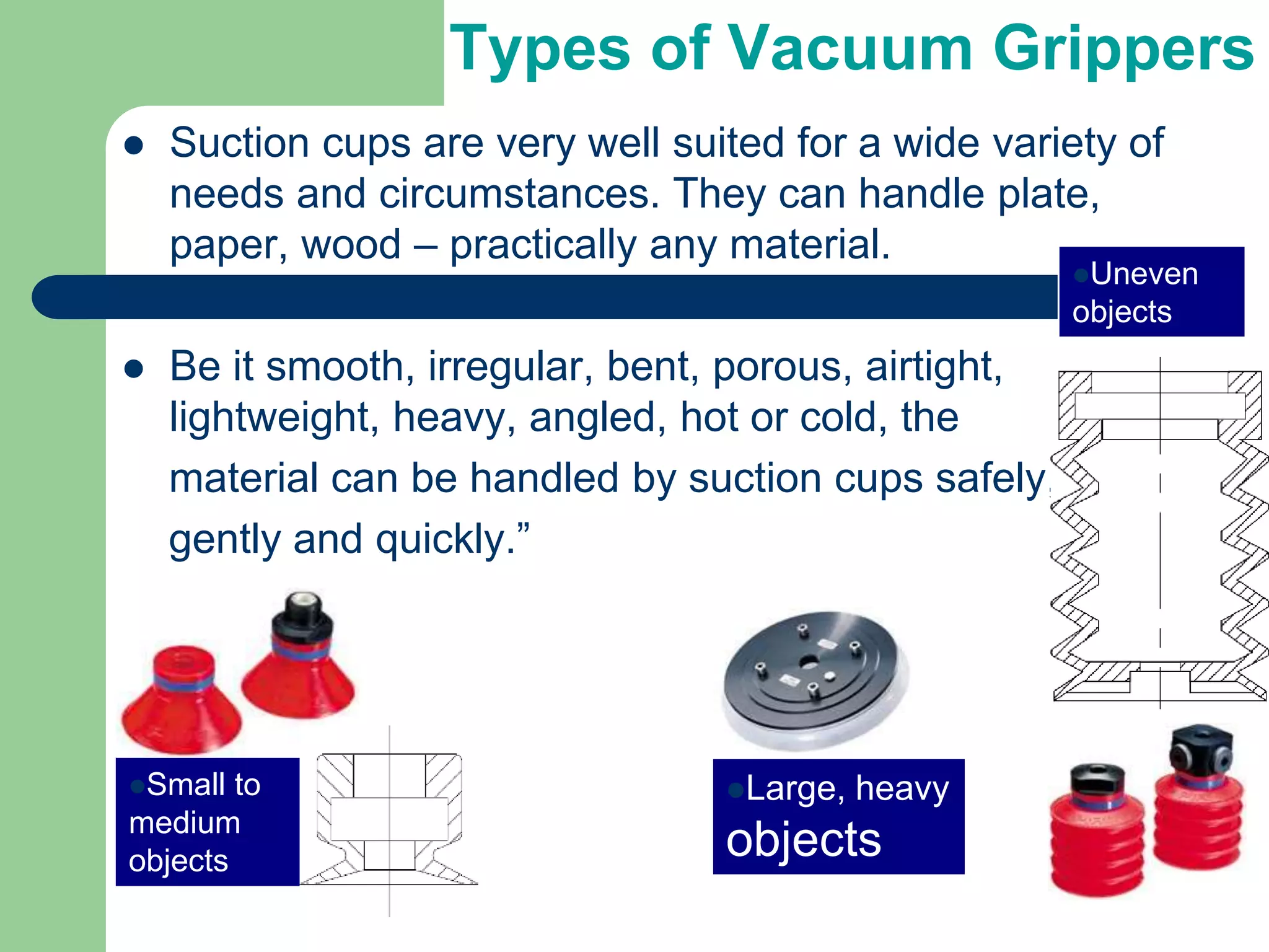 Grippers and lifting mechanisms | PDF