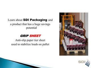 SDI Packaging - Grip Sheet | PDF