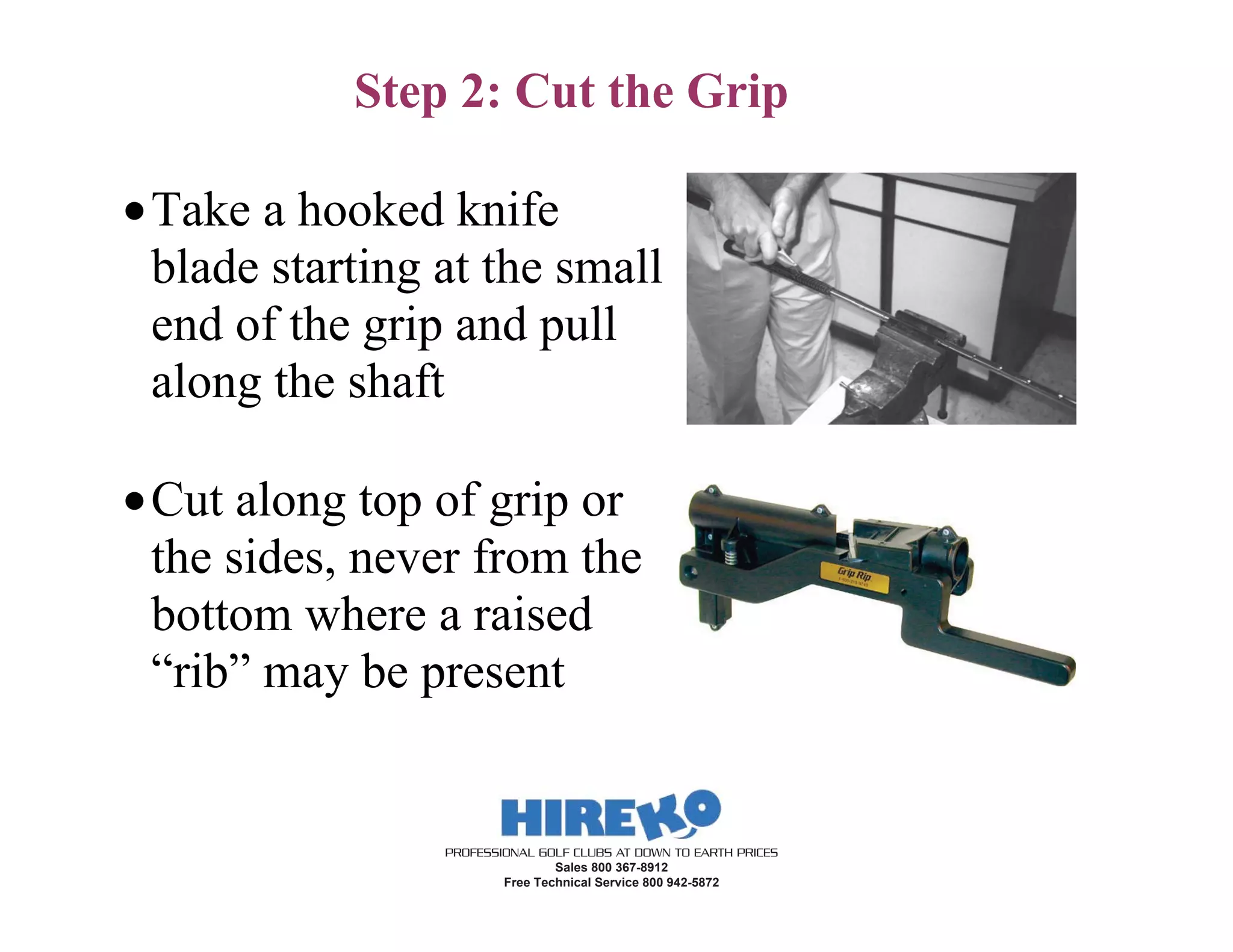 Basics of Gripping and Re-Gripping a Golf Club | PDF