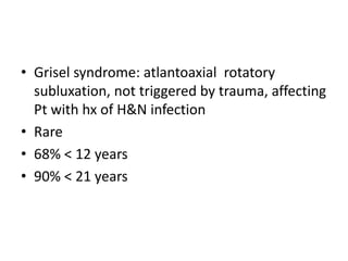 Grisel syndrome | PPTX