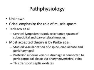 Grisel syndrome | PPTX