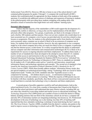 Mobile Computer Lab Narrative | PDF