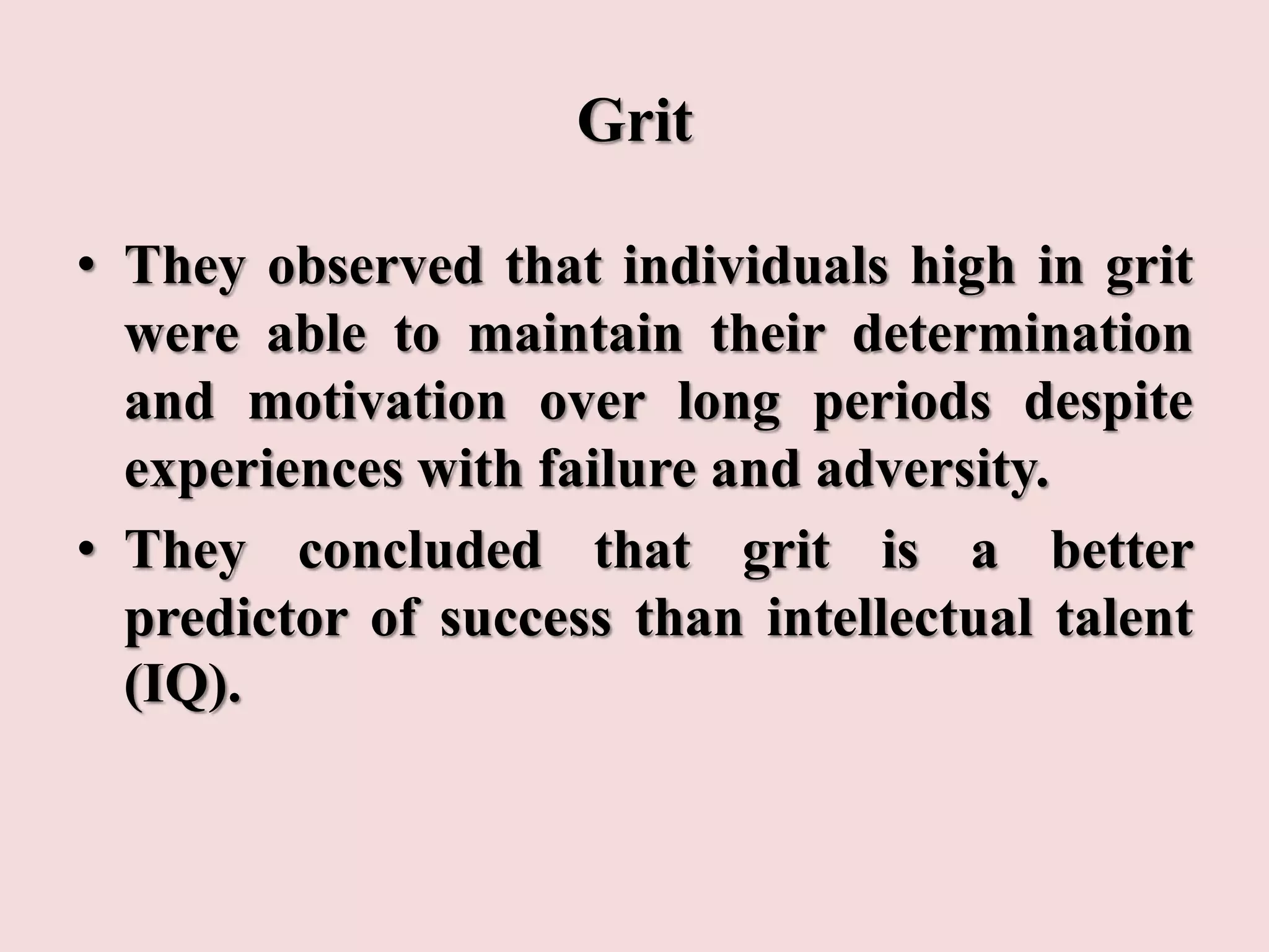 Grit | PPTX